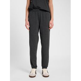 Hummel Verstellbare Taille Hose Hmlpulse Damen in DARK GREY MELANGE | Gr.: S