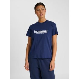 Hummel T-Shirt Hmllegacy Damen in DRESS BLUES | Gr.: L