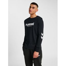 Hummel T-Shirt Hmllegacy Herren in BLACK | Gr.: L