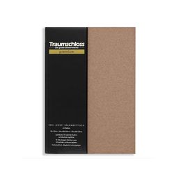 Traumschloss Premium Edel-Jersey Spannbettlaken in cappuccino | Gr.: 90x200 cm - 100x220 cm