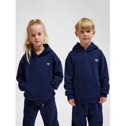 Hummel Kapuzenpullover Hmljr Loose Kinder in DRESS BLUES | Gr.: 146/152