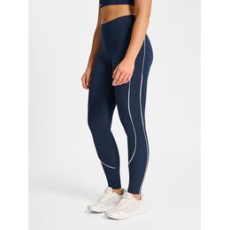 Hummel Leggings Hmlpulse Damen in DRESS BLUES | Gr.: XL