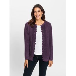 WITT WEIDEN Strickjacke in traube-meliert | Gr.: 48