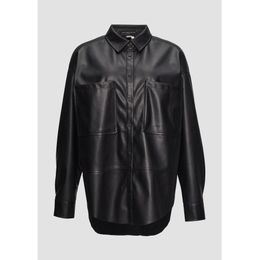 QS Bluse in 9999_schwarz | Gr.: 46