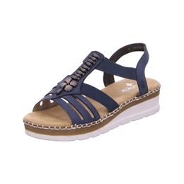 Rieker Sandaletten in jeans | Gr.: 40