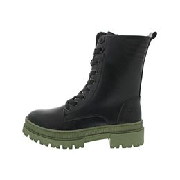 Tom Tailor Schn&uuml;rstiefel Schwarz | Gr.: 39