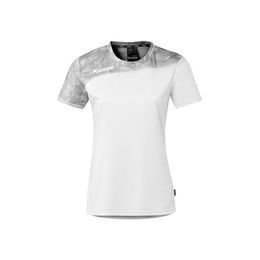 Kempa Trainings-T-Shirt Athletics 29 Women in wei&szlig;/steingrau | Gr.: XS