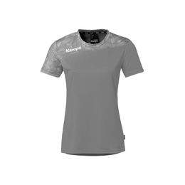 Kempa Trainings-T-Shirt Athletics 29 Women in steingrau | Gr.: XXL