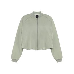 Zero Bomberjacke mit Rei&szlig;verschluss in Silver Sage | Gr.: 40