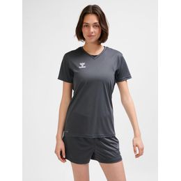 Hummel T-Shirt Hmlauthentic Damen in ASPHALT | Gr.: L