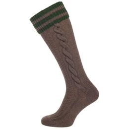 LUSANA Kniestr&uuml;mpfe L8995R-1119 in mittelbraun | Gr.: 38-40