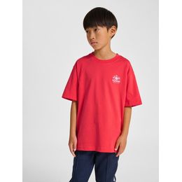 Hummel T-Shirt Hmljr Loose Kinder in HIBISCUS | Gr.: 146/152