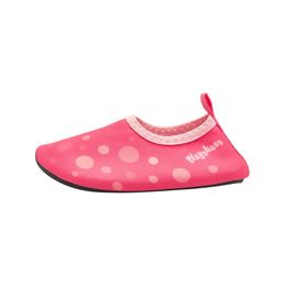 Playshoes Barfu&szlig;-Schuh Tupfen in koralle | Gr.: 26/27
