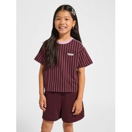 Hummel T-Shirt Hmljr Boxy M&auml;dchen in VINEYARD WINE | Gr.: 122/128