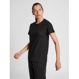 Hummel T-Shirt Hmlred Damen in BLACK | Gr.: 2X