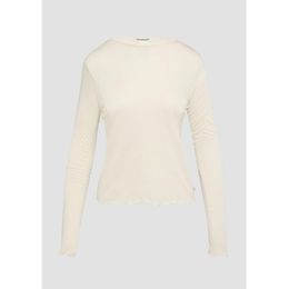 QS T-Shirt in 0510_beige | Gr.: S