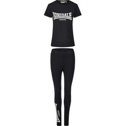 Lonsdale Shirt "Juniper" in Schwarz | Gr.: XXL