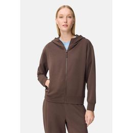 Camel Active Sweatjacke mit Kapuze in Braun | Gr.: S