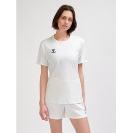 Hummel T-Shirt Hmlessential Damen in WHITE | Gr.: L