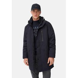 Camel Active teXXXactive Mantel mit Kapuze in Navyblau | Gr.: 52