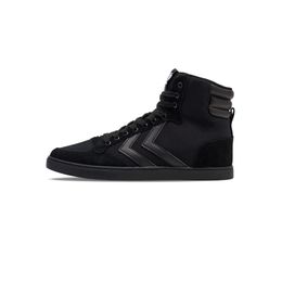Hummel Schn&uuml;rsenkel Sneaker Slimmer Stadil Erwachsene in BLACK | Gr.: 45