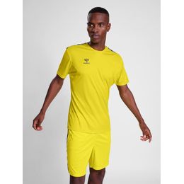 Hummel T-Shirt Hmlauthentic Herren in BLAZING YELLOW | Gr.: L