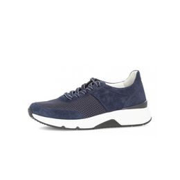 Gabor Comfort sportlicher Schn&uuml;rer in Blau | Gr.: 40