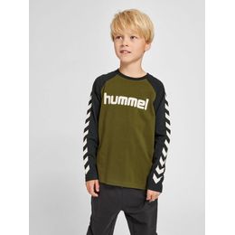 Hummel T-Shirt Hmlboys Lebensstil Jungen in DARK OLIVE | Gr.: 116