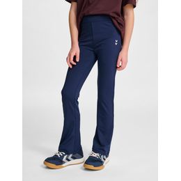 Hummel Leggings Hmljr High M&auml;dchen in BLACK IRIS | Gr.: 164