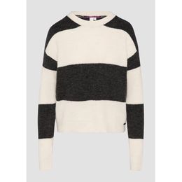 QS Strickpullover in 98G0_dunkelgrau | Gr.: XXL
