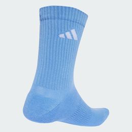 adidas Performance Sportsocken 'Cushioned Crew 6 Pairs' Herren Gr&ouml;&szlig;e 34/36 blau / navy / hellblau / oliv / smaragd / rot