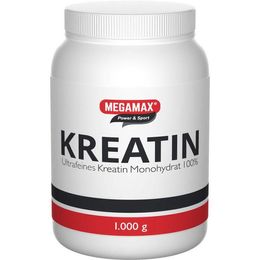 Kreatin Monohydrat 100% Megamax Pulver 1000 g