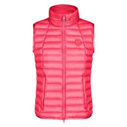 Pikeur Athleisure Leichte Steppweste mit Kapuze raspberry pink Damen 40