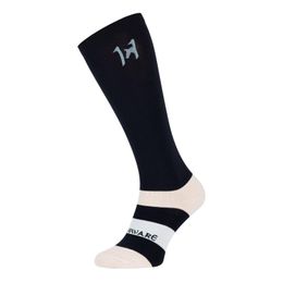 Horseware Kniestr&uuml;mpfe Athletix navy stripe 41-45
