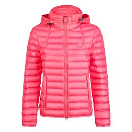 Pikeur Athleisure Leichte Steppjacke mit Kapuze raspberry pink Damen 40