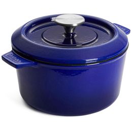 Kochtopf Woll "Iron", blau, H:11cm &Oslash;:20cm, T&ouml;pfe, Kochtopf, &Oslash; 20 cm, Induktion