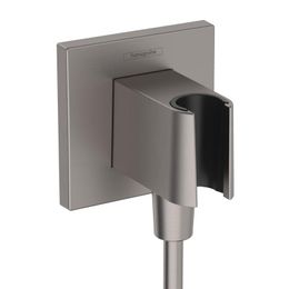 Hansgrohe Fixfit Porter E Brausehalter mit Schlauchanschluss, 26889340,