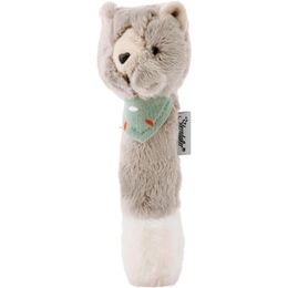 Greifspielzeug Sterntaler "Katze Lilly", grau, Greifspielzeug, KinderH:16cm, Baumwolle, Polyester, mit Quietsche, H:16cm