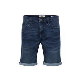 Jeansshorts Blend "Shorts BHBendigo", Herren, Gr. M, N-Gr, blau (denim dunkelblau), Obermaterial: 70% Baumwolle CO. 24% Polyester PES. 4% Viskose CV. 2% Elasthan EL., Jeans Jeansshorts