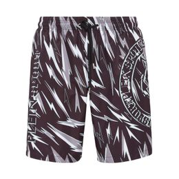 Badeshorts Plein Sport "Tiger", Herren, Gr. XL, US-Gr&ouml;&szlig;en, gr&uuml;n (0263, schwarz, mintgr&uuml;n), Obermaterial: 100% Polyester, Badehosen Badeshorts