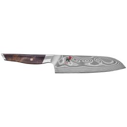 MIYABI IKI Santokumesser 18 cm, Glattschliff