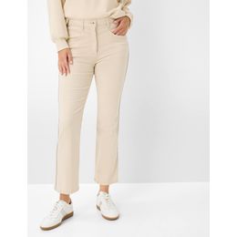 Damen 5-Pocket-Hose "Style LAURA KICK"cream, Gr. 21, RAPHAELA BY Brax, Denim/Jeans, 55% Lyocell, 42% Baumwolle, 3% Elasthan, Hosen