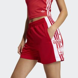Shorts adidas originals "ADIBREAK", Damen, Gr. XXL, N-Gr, better scarlet, Obermaterial: 100% Polyester, Hosen Shorts