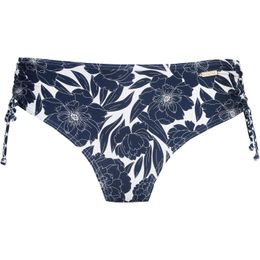Sunseeker Bikinihose mit Raffung Bikini Hose Damen - Gr&ouml;&szlig;e 38 - blau