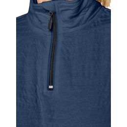 Catamaran Sports Damen Sweatshirt in Struktur-Qualit&auml;t, dunkelblau, Gr&ouml;&szlig;e 44/46