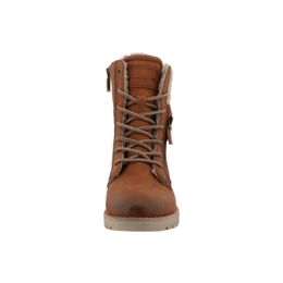 Stiefel Tom Tailor "Tom Tailor Winter Boots", Damen, Gr. 40, rust, Schuhe Stiefel
