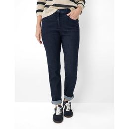 Raphaela by Brax Damen Five-Pocket-Hose Style LAURA NEW DARK BLUE, denim dunkelblau, Gr. 36