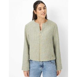 Brax Damen Jacke Style LYON dark vintage blue, hellgr&uuml;n, Gr. 36