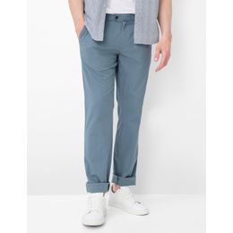 Eurex By Brax Eurex Herren Bundfaltenhose Style LUIS BLUE, Blau, Gr. 285U