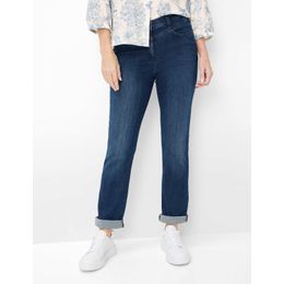 Raphaela by Brax Damen Five-Pocket-Hose Style LAURA NEW STONED SLIGHTLY USED, denim blau, Gr. 50K